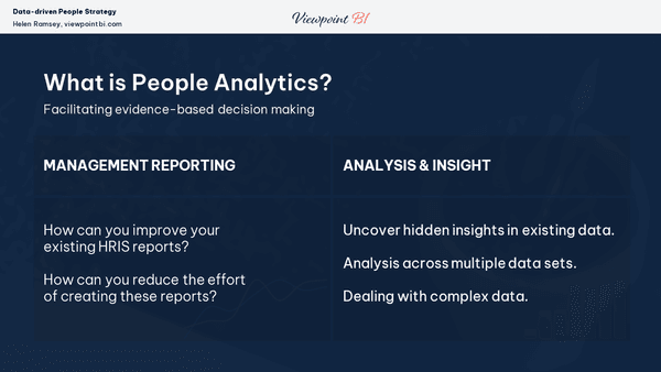 Data-driven People Strategy - CIPD London Presentation
